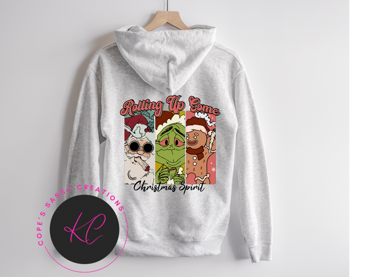 Rolling Up Some Christmas Spirit TRANSFER – Cope's Sassy Creations