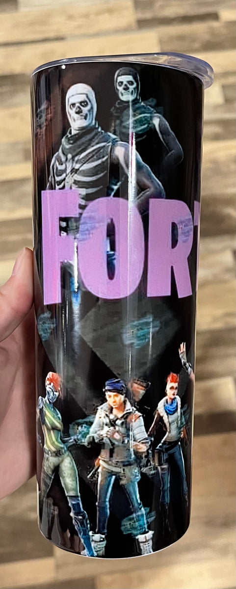 Fortnite 20 oz tumbler – Cope's Sassy Creations